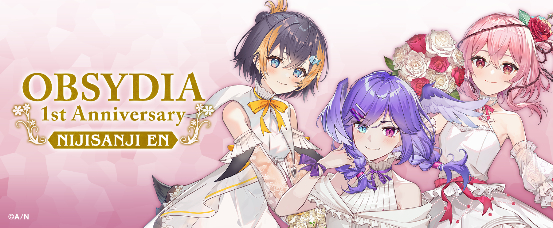 NIJISANJI EN announces “OBSYDIA 2nd Anniversary” merchandise | ANYCOLOR株式会社（ANYCOLOR Inc.)